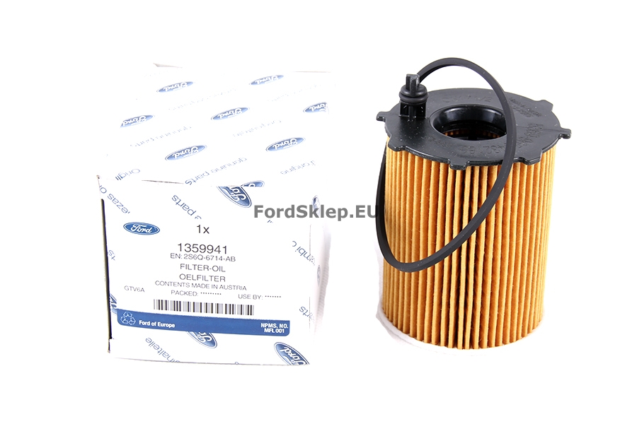 Filtr oleju 1.4 / 1.5 / 1.6 TDCi 1359941 Ford Sklep oryginalne części Ford